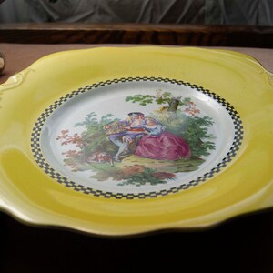 Vintage Barlows Longton Ltd Melbar Ware England Courting Couple Scene ...