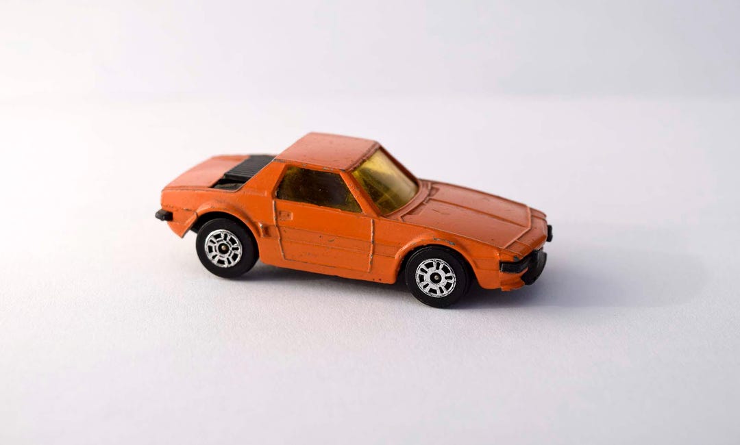 Corgi Vintage Fiat X1/9 Diecast Car – British Made Collectible - Etsy
