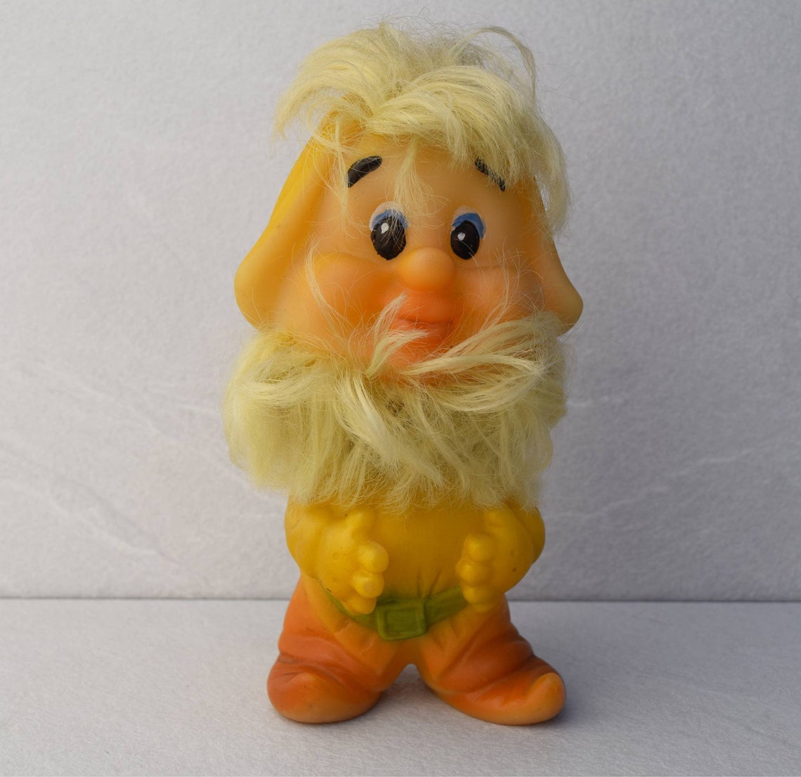 Vintage Soviet Era Rubber Toy Gnome Retro USSR Vinyl Toy - Etsy UK