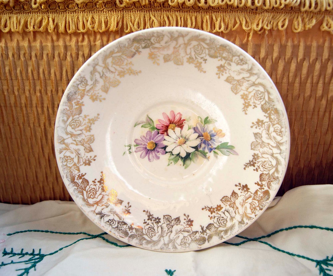 Vintage C&E England Cartwright and Edwards China Saucer Replacement ...