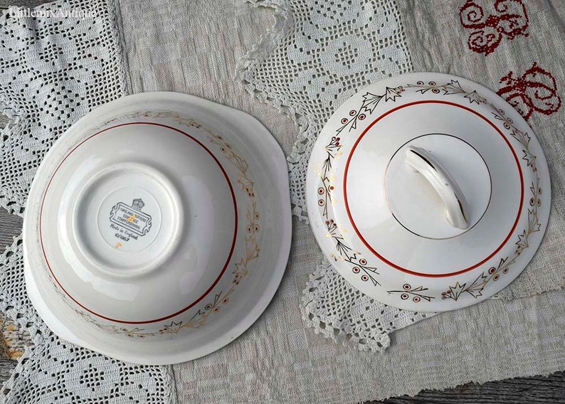 Vintage 1950s Portland Pottery Cobridge Staffordshire Made in | Etsy