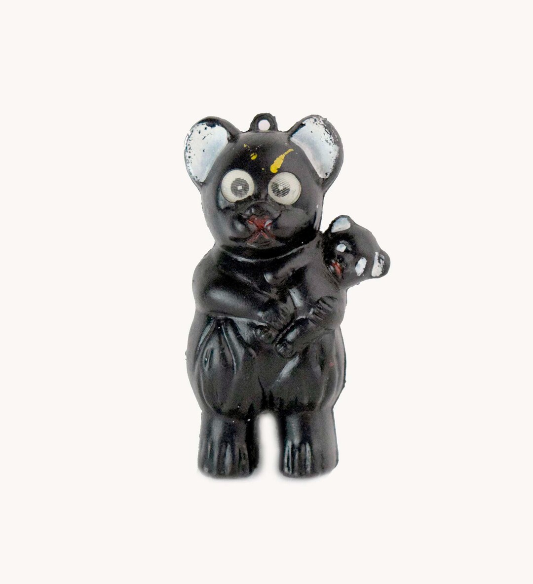 Winky Blinky Vintage Mama Bear Keyring – Hong Kong Made Plastic Doll - Etsy