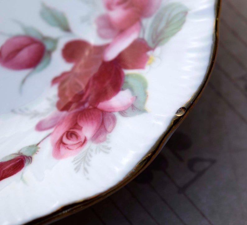 Vintage Regal Heritage Bone China Made in England Roses Design | Etsy