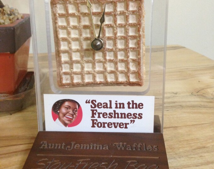 Aunt Jemima Waffle Vintage Clock - Etsy