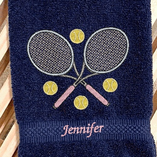 Personalized Tennis Towel - Etsy