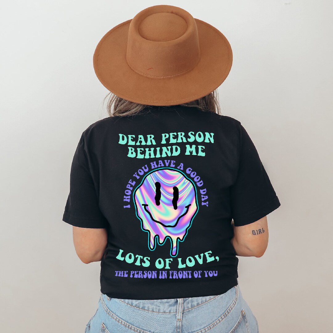 Dear Person Behind Me PNG Design, Smiley Face PNG, Leopard, Leopard ...