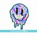 Melt Smiley Face PNG, Holographic Smiley, Holographic, Digital Download ...