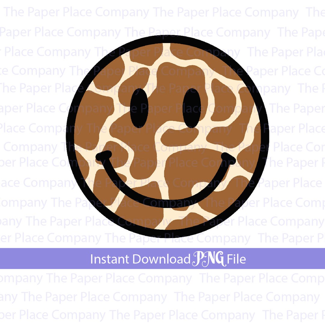 Smile, Western, Smiley Face, Digital Download, PNG - Etsy