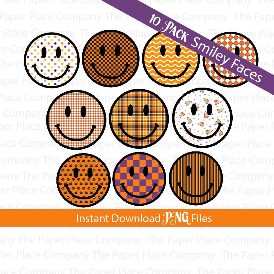 Halloween Smiley Face, Halloween Smiley Download,halloween Sublimation ...