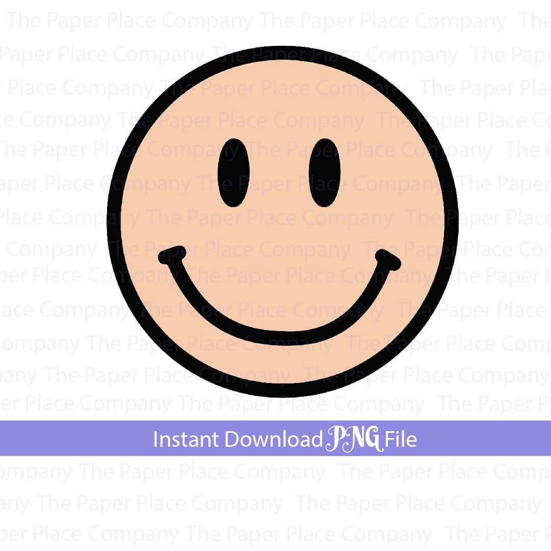 Smile Smiley Face Digital Download PNG - Etsy
