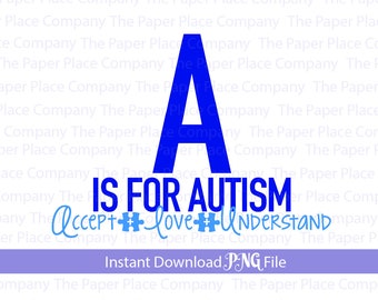 Autism Awareness Autism Quote Autism PNG Autism Digital Download Png ...