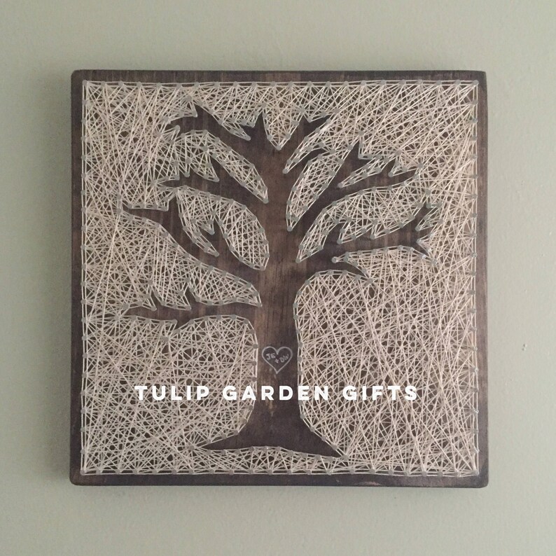 Tree of Love Inverted String Art Tree of Life String Art - Etsy