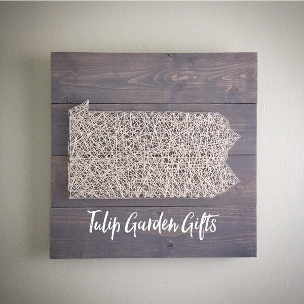 String Art Wall Decor - Etsy