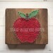Apple String Art Mini, Teacher Appreciation Gift, Teacher String Art ...
