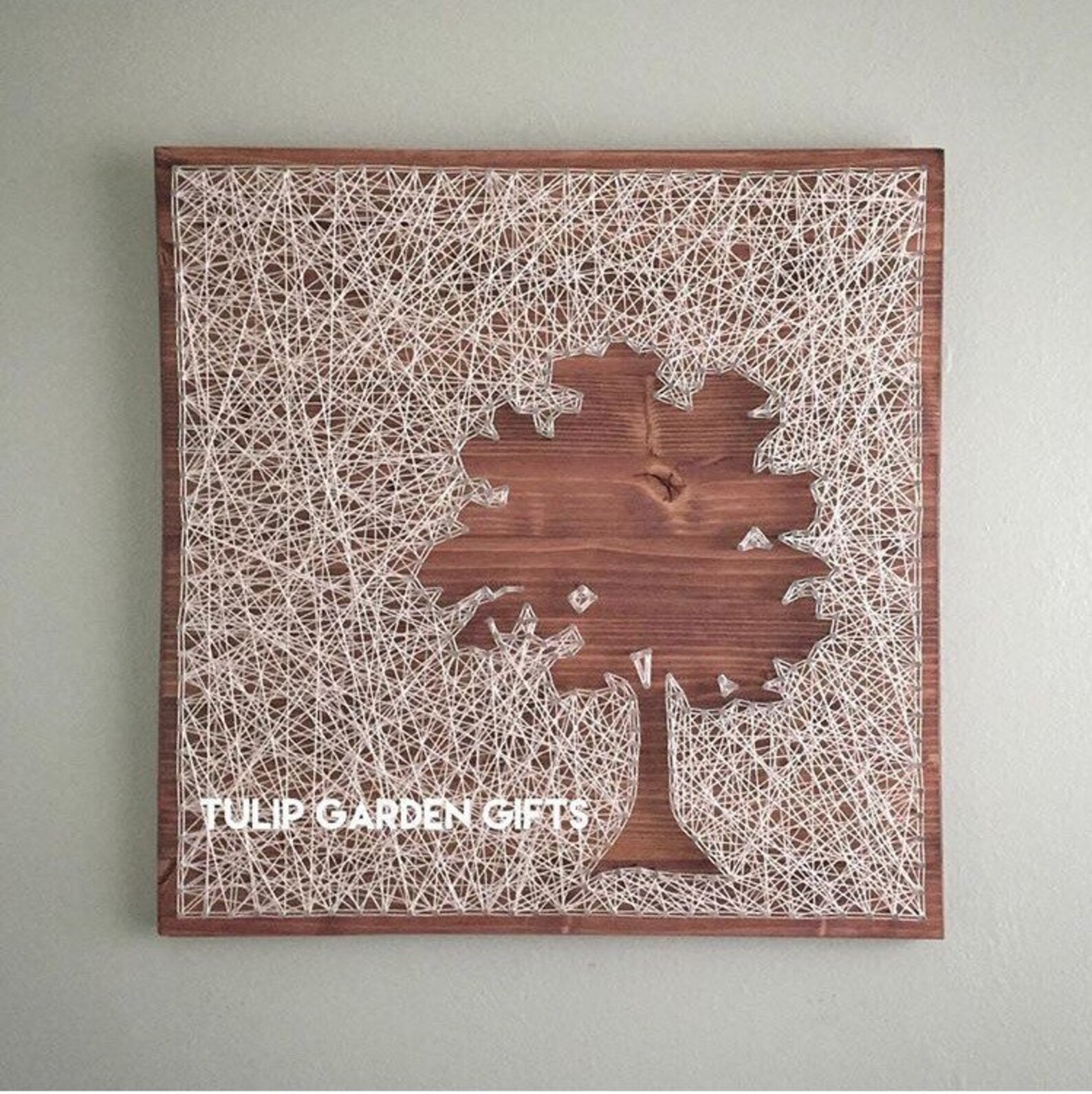 Large Inverted Tree String Art String Art Tree Tree String - Etsy