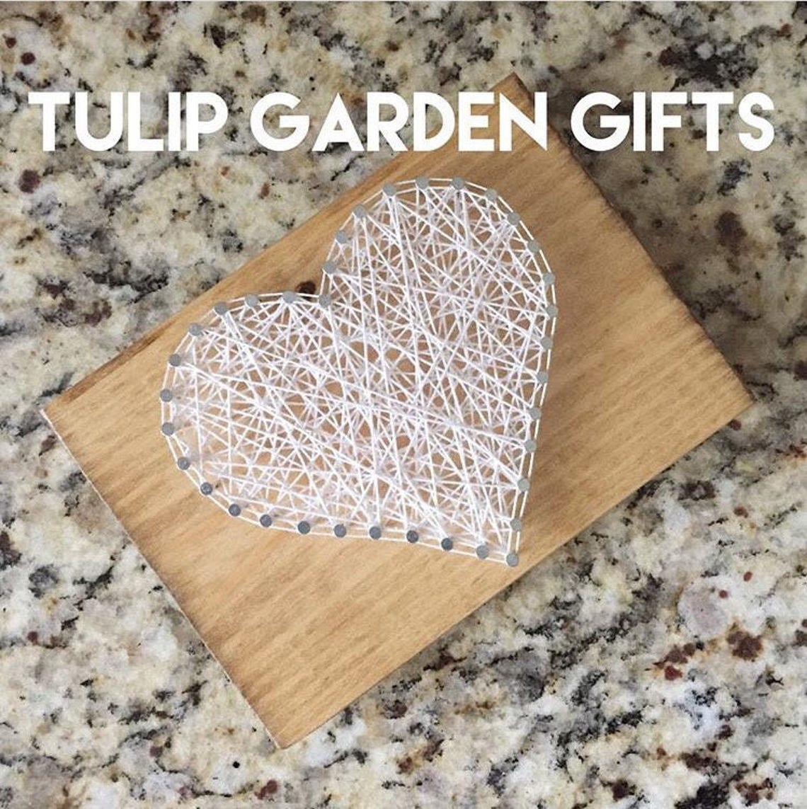 Heart String Art Mini Stringart Heart Heartstrings String | Etsy