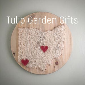 Large 2 Cities String Art Two Cities One State String Art - Etsy