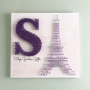 Eiffel Tower String Art Paris String Art String Art - Etsy Canada