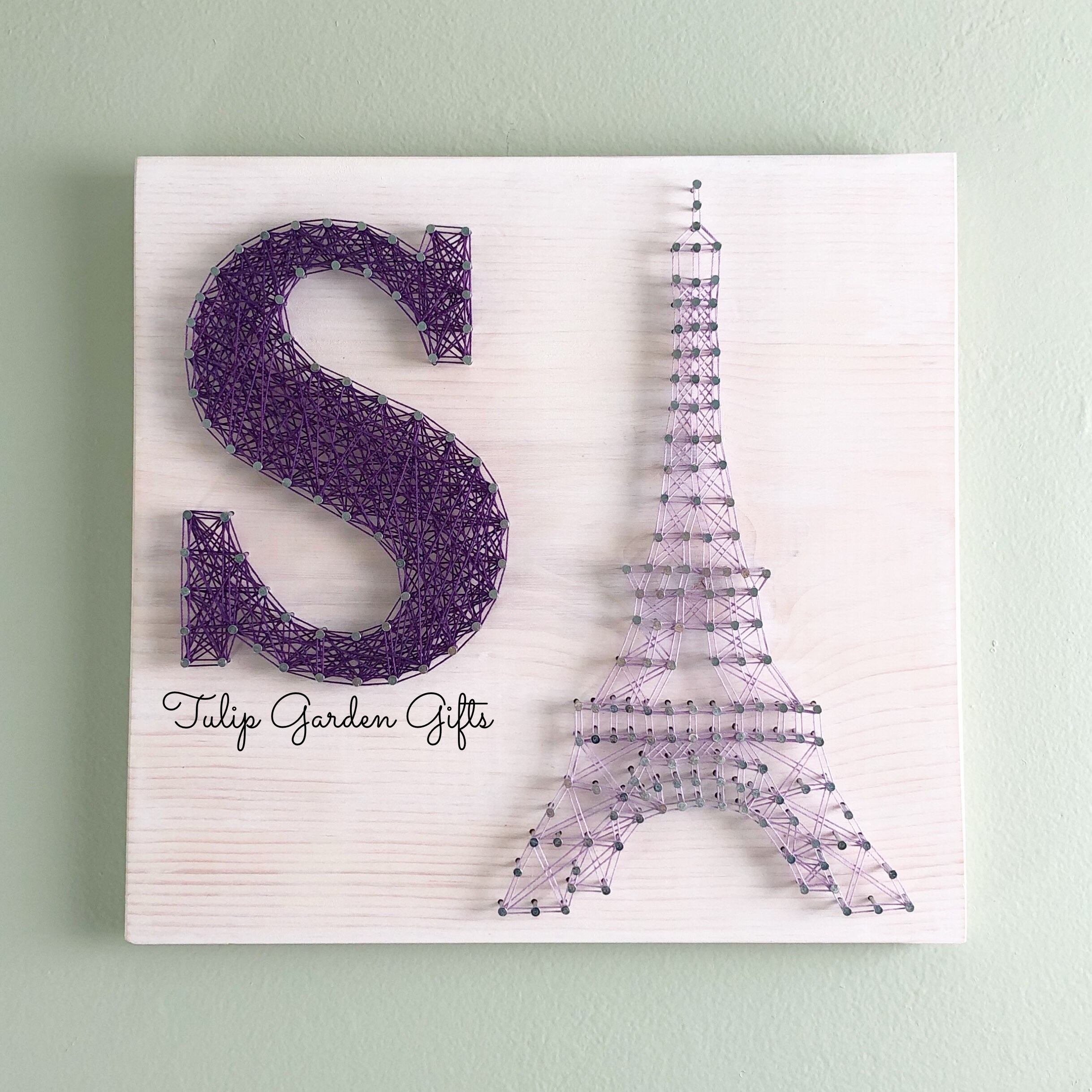 Eiffel Tower String Art Paris String Art String Art | Etsy Canada