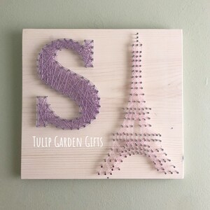 Eiffel Tower String Art Paris String Art String Art - Etsy Canada