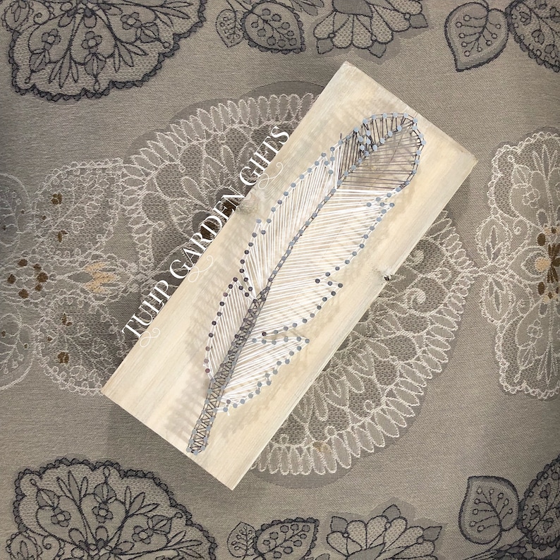 Feather String Art String Art Feather Feather Art Feather - Etsy