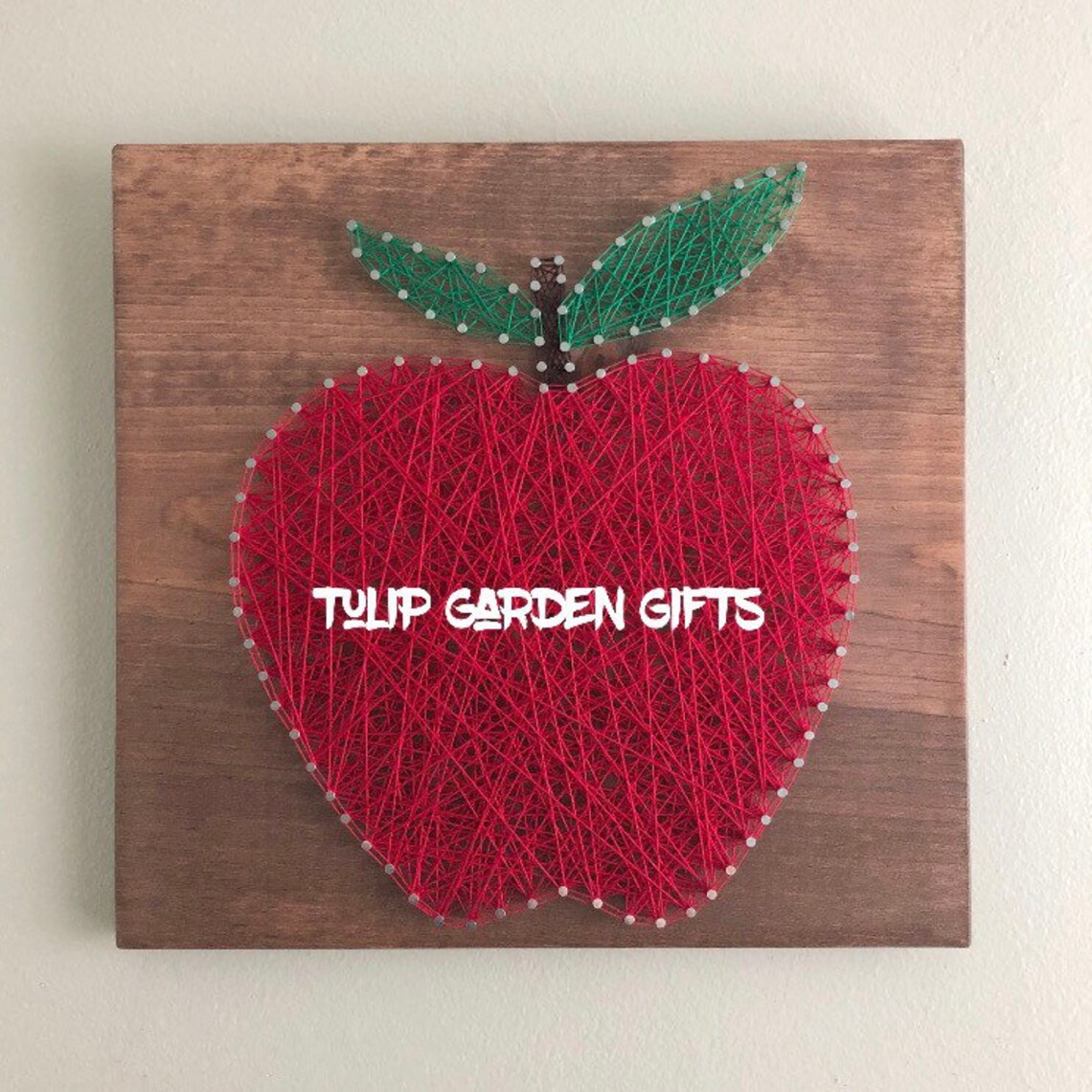 Apple String Art Mini Teacher Appreciation Gift Teacher - Etsy