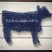Cow String Art Wall Hanging Pallet Style Farmhouse Decor Cow - Etsy