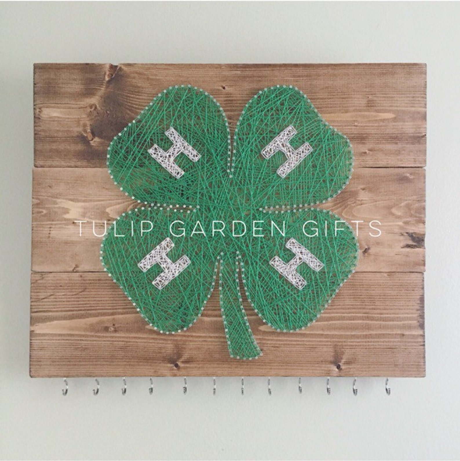 Wooden 4H String Art Ribbon Award Hanger Medal Hanger Ribbon | Etsy