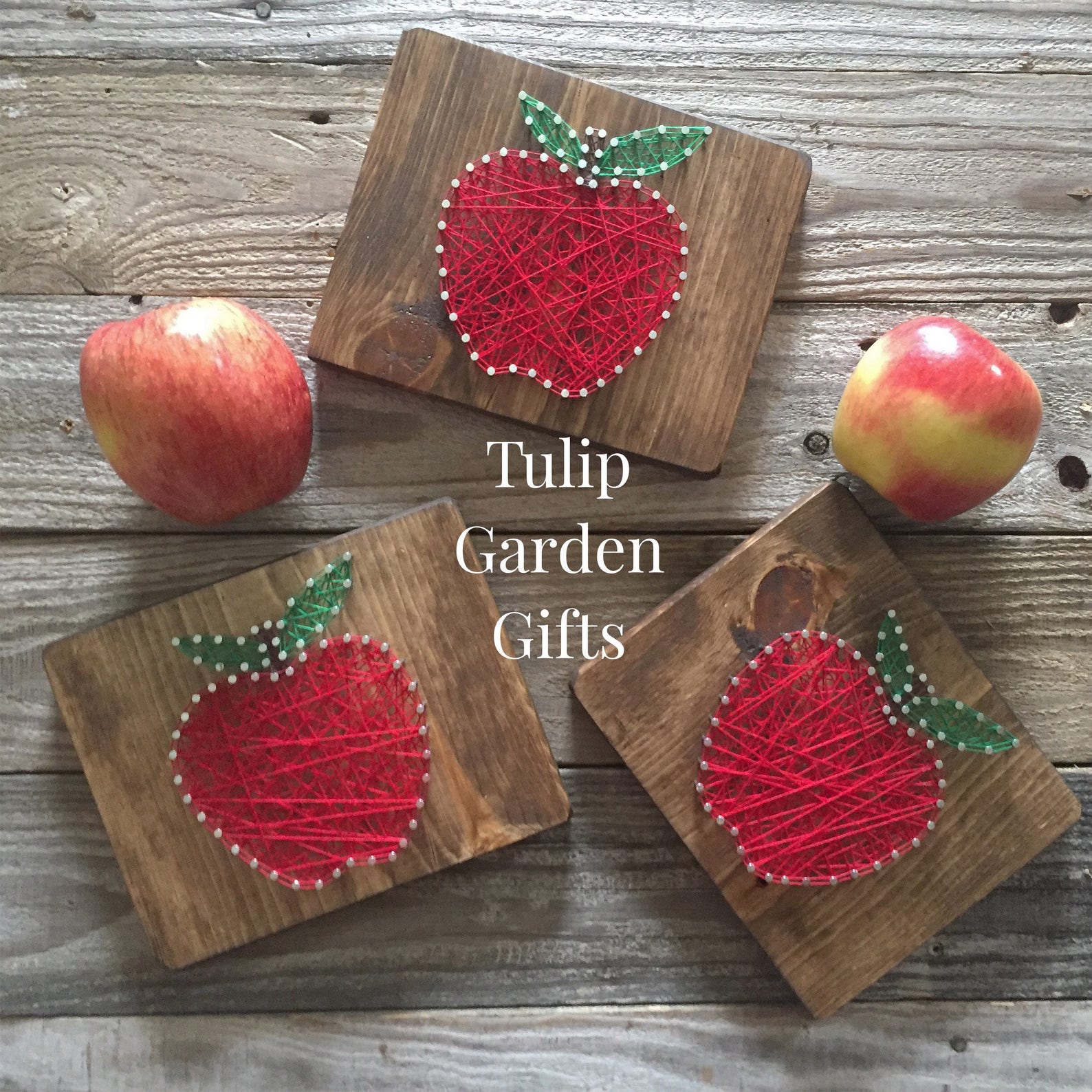 Apple String Art Mini Teacher Appreciation Gift Teacher - Etsy