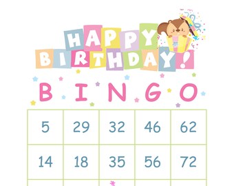 Squirrel Bingo Cards - Etsy