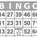 10 Bingo Cards Pdf Download, 1 per Page, Jumbo Print Easy Read for Low ...
