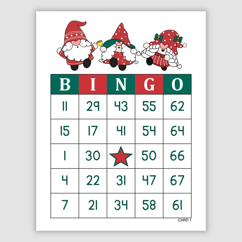 Classic Numbers Card Game - Etsy