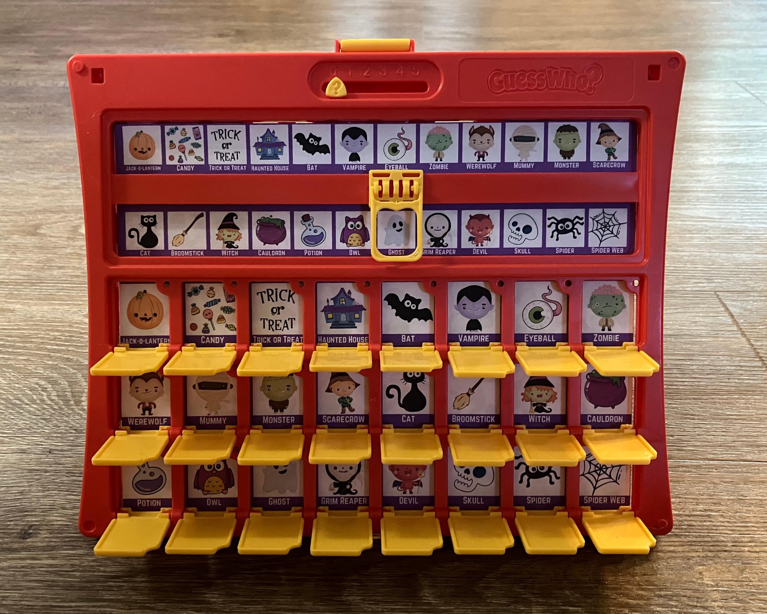 Halloween Guess Who 2.0 Printable Game Boards Halloween Printable Game ...