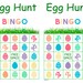 Spring Bingo Cards 100 Cards Prints 1 and 2 per Page 24 - Etsy