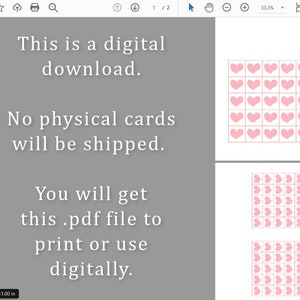 100 Bingo Cards Pdf Download, 1, 2, and 4 per Page, Instant Printable ...
