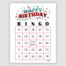 200 Birthday Bingo Cards Pdf Download, Instant Printable Fun Party Game ...