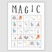 100 MAGIC Picture Bingo Cards Pdf Download, 75 Call, 1 and 2 per Page ...