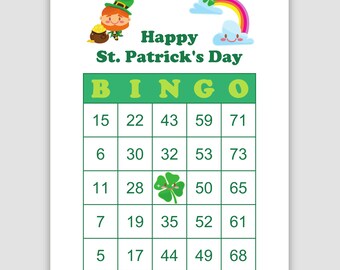 1008 Bingo Cards Pdf Download 9 per Page Instant Printable - Etsy