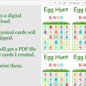 Spring Bingo Cards, 100 Cards, Prints 1 and 2 per Page, 24 Call ...
