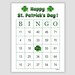 200 St. Patrick's Day Bingo Cards Pdf Download, 1, 2, and 4 per Page ...