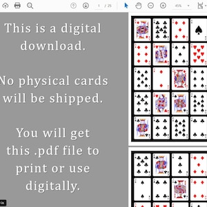 100 Poker Bingo Cards Set 1, Poker Card Bingo Game, 4 Colors, Pdf ...