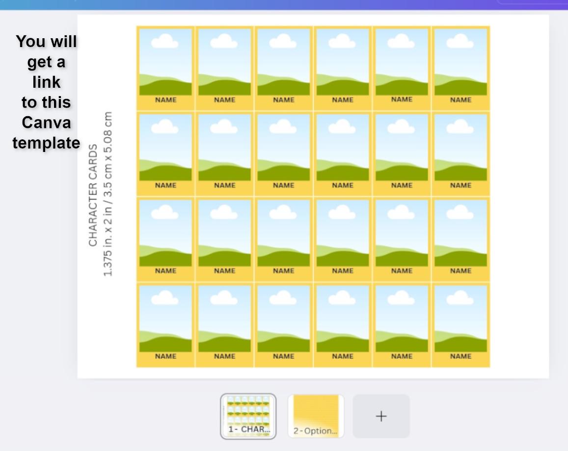 Make Custom Guess Who Game Pieces With My Canva Guess Who Template ...