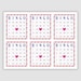 2400 Valentine's Day Bingo Cards Pdf Download, 1, 2, and 4 per Page ...