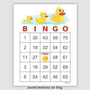 Ducky Pages Games - Etsy
