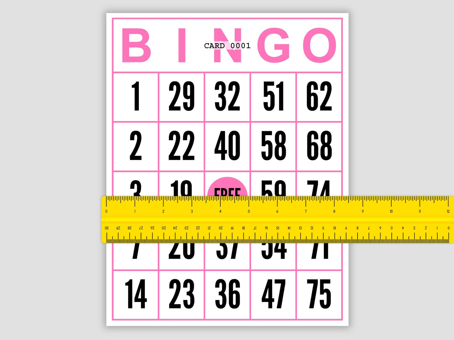 1000 Jumbo Bingo Cards Pdf Download 1 per Page Instant - Etsy
