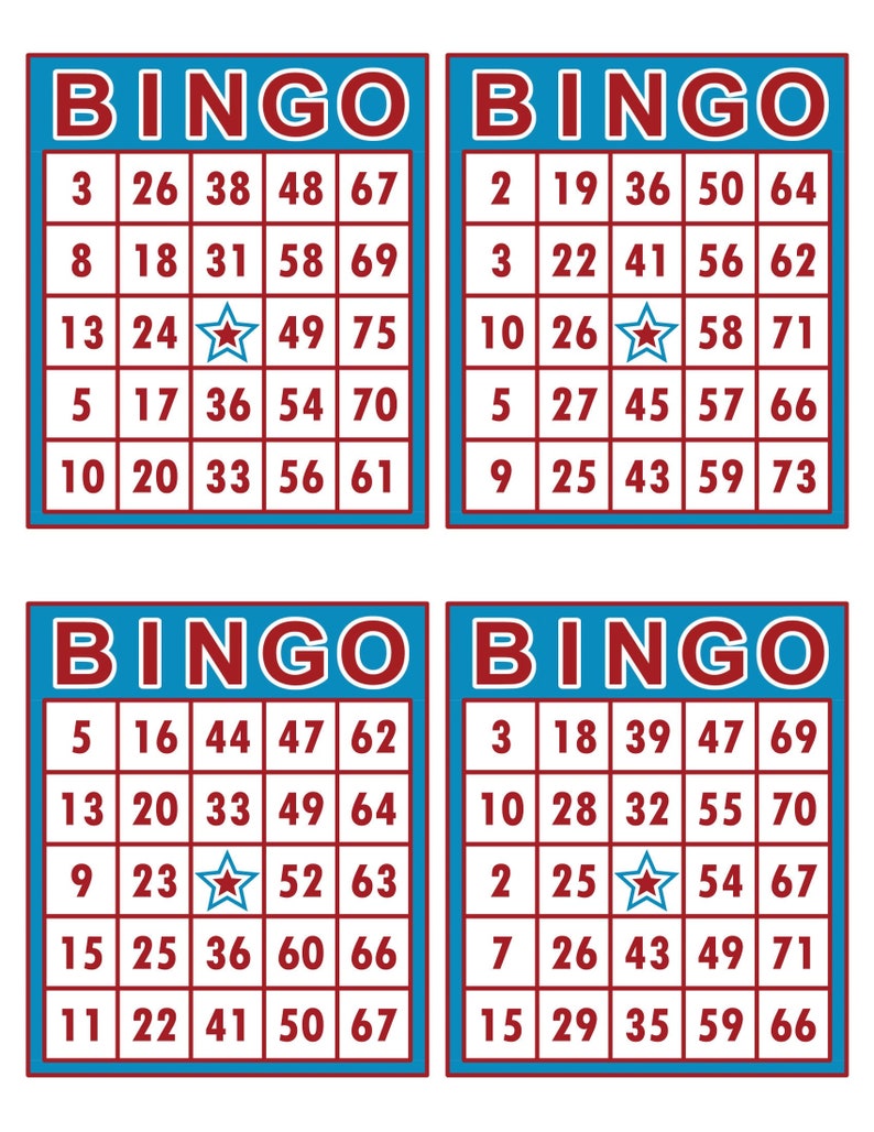  Bingo De N meros Para Imprimir En Pdf vamos A Jugar 
