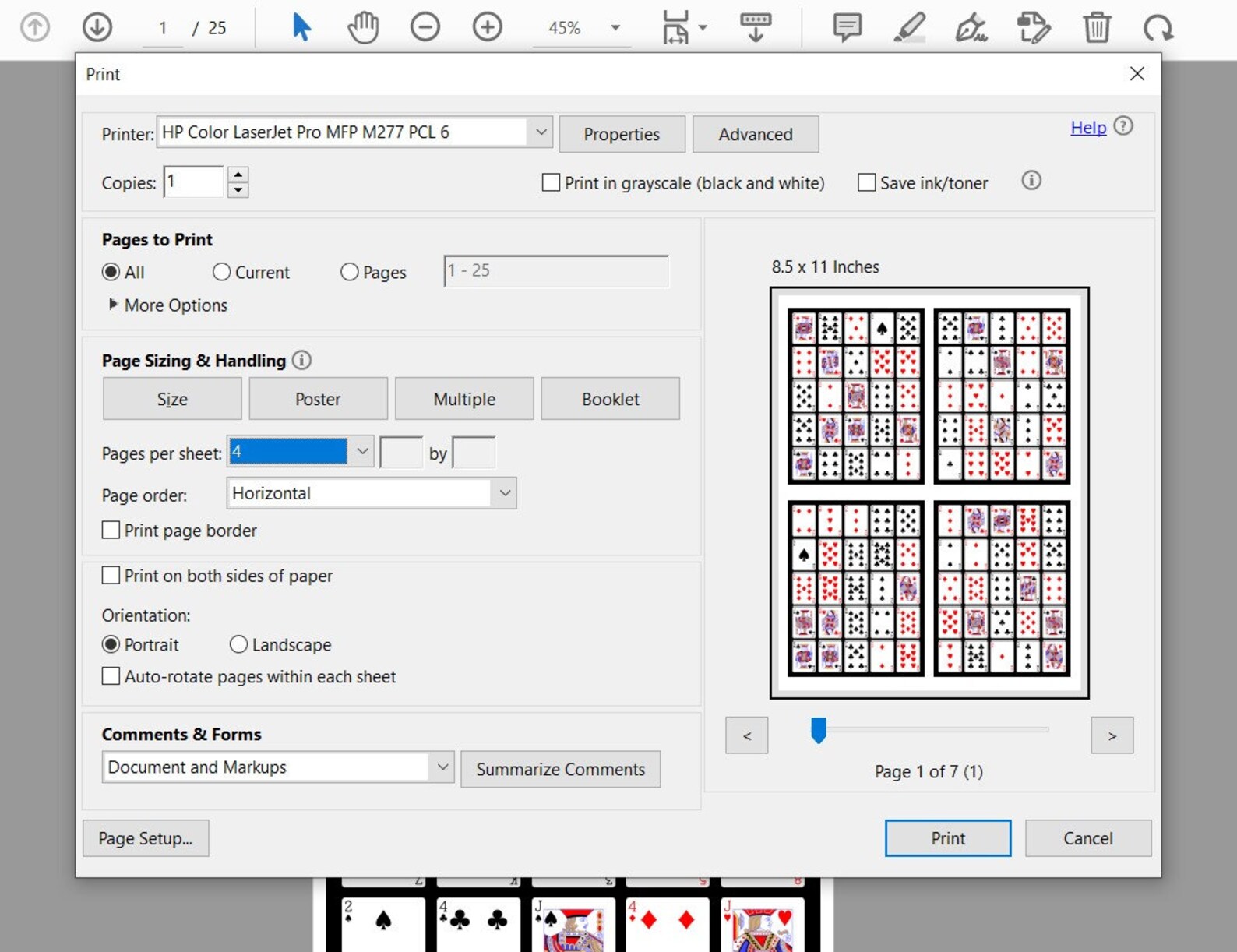 100 Poker Bingo Cards Set 3, 4 Colors, Pdf Download, Instant Printable ...