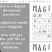 100 MAGIC Picture Bingo Cards Pdf Download, 75 Call, 1 and 2 per Page ...
