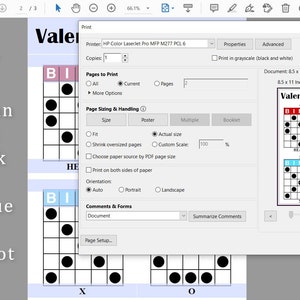 Editable Bingo Pattern Program Flyer, Easily Create Your Own 4 Game ...