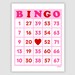 500 Valentines Day Bingo Cards Pdf Download, 1, 2, and 4 per Page ...